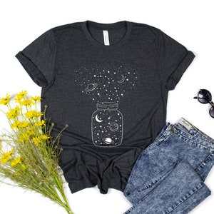 Space Shirt, Star Galaxy T Shirt, Astronomy Shirt, Outdoors Shirt ...