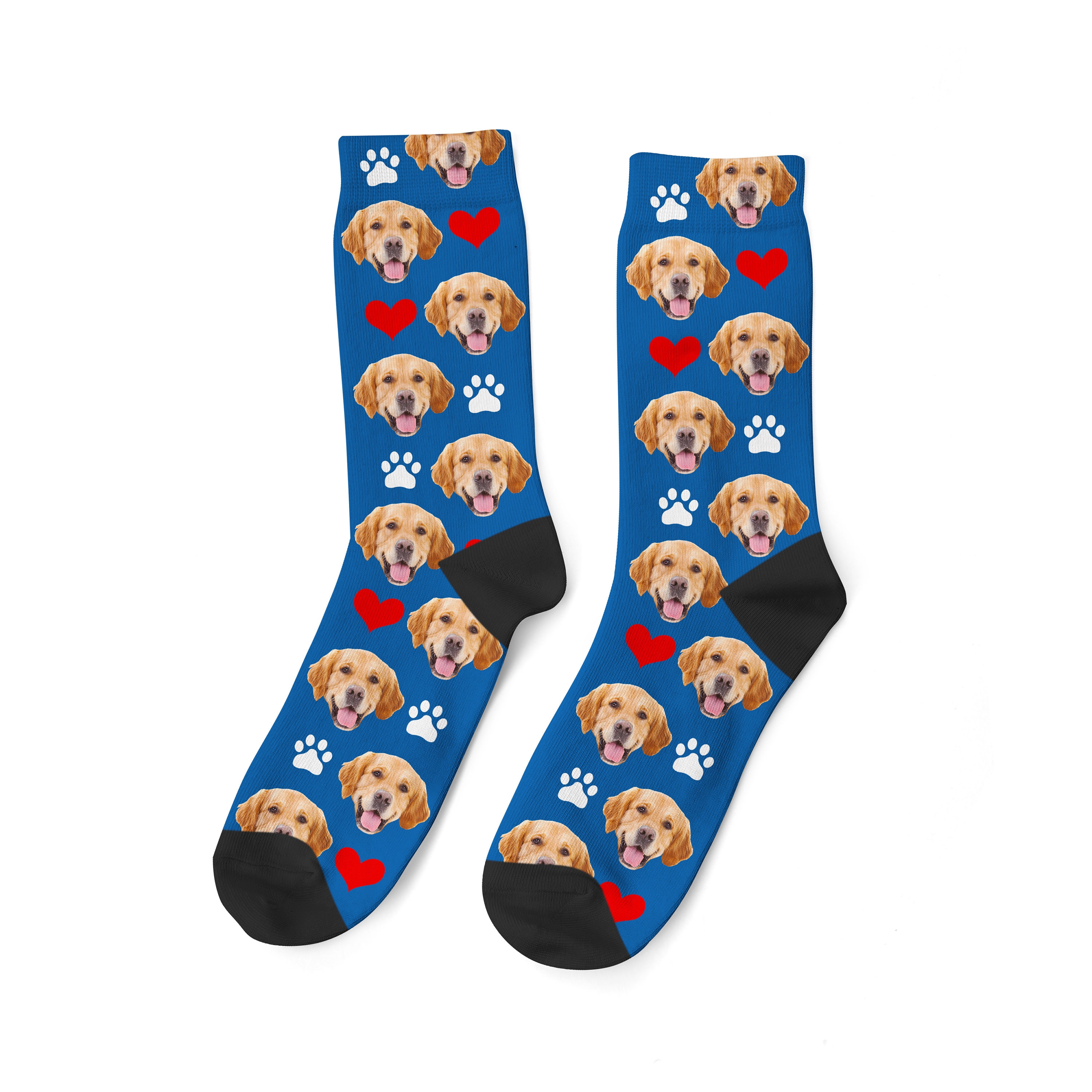 Custom Dog Socks Personalized Pet Photo Socks Customized Cute - Etsy