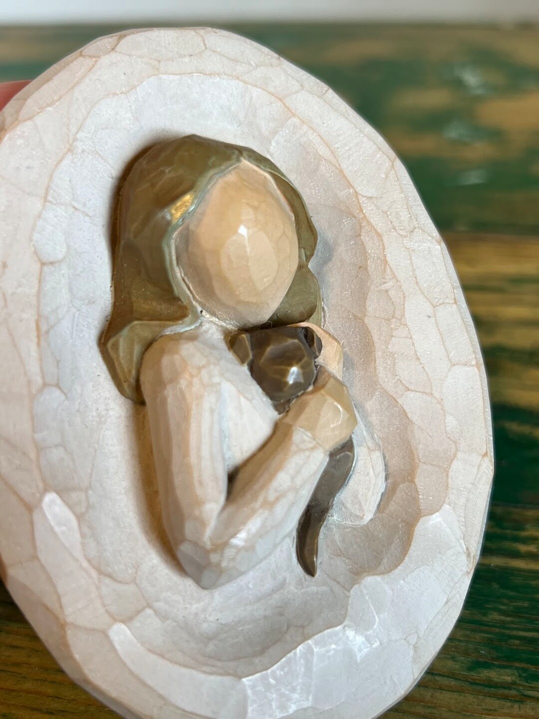 Willow Tree Mini Plaque Girl and Puppy, "my Friend" A Little Love to ...