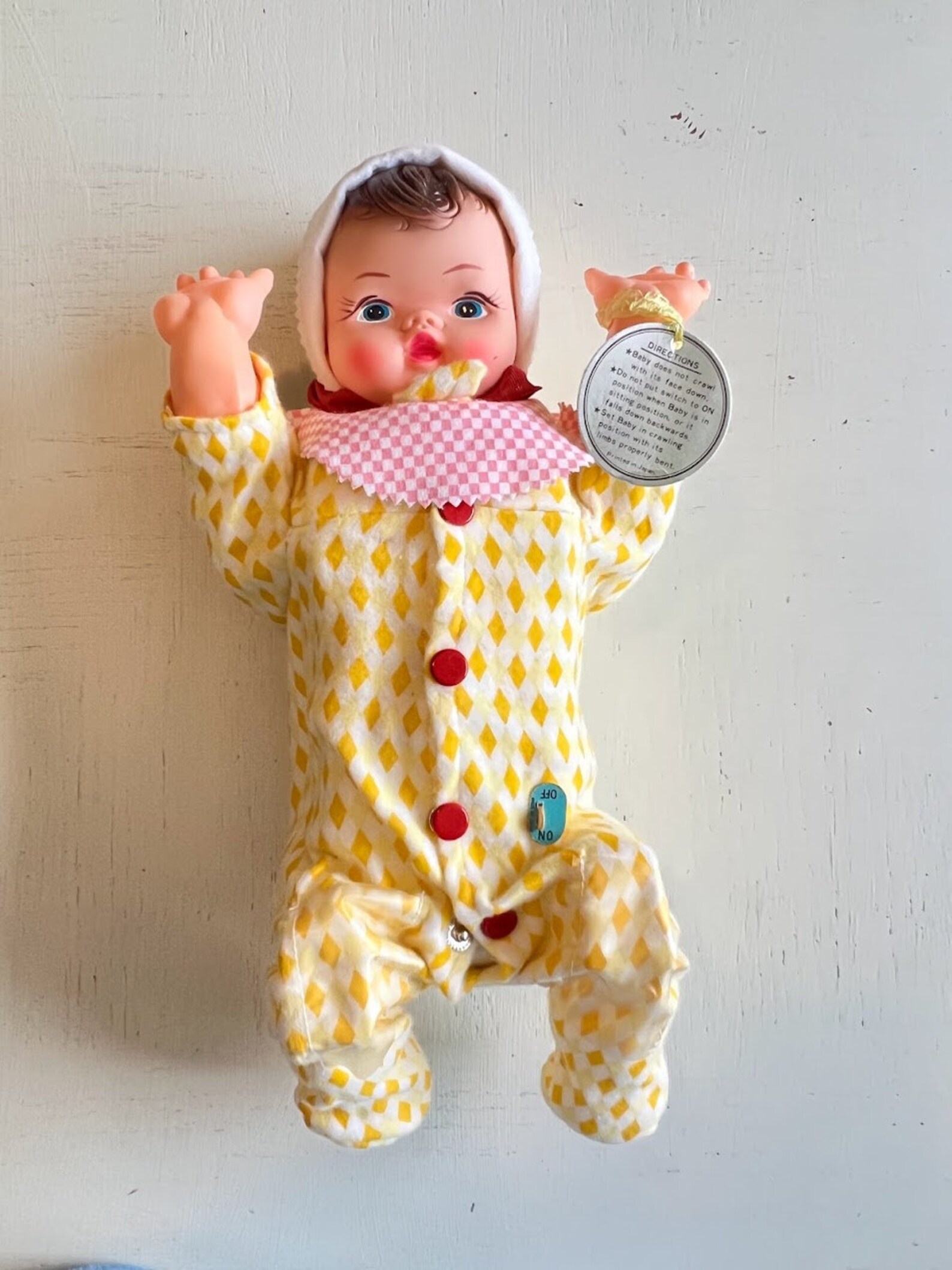 Vintage Crawling Baby *WORKING CONDITION* by Sears in Original Box, 16 ...