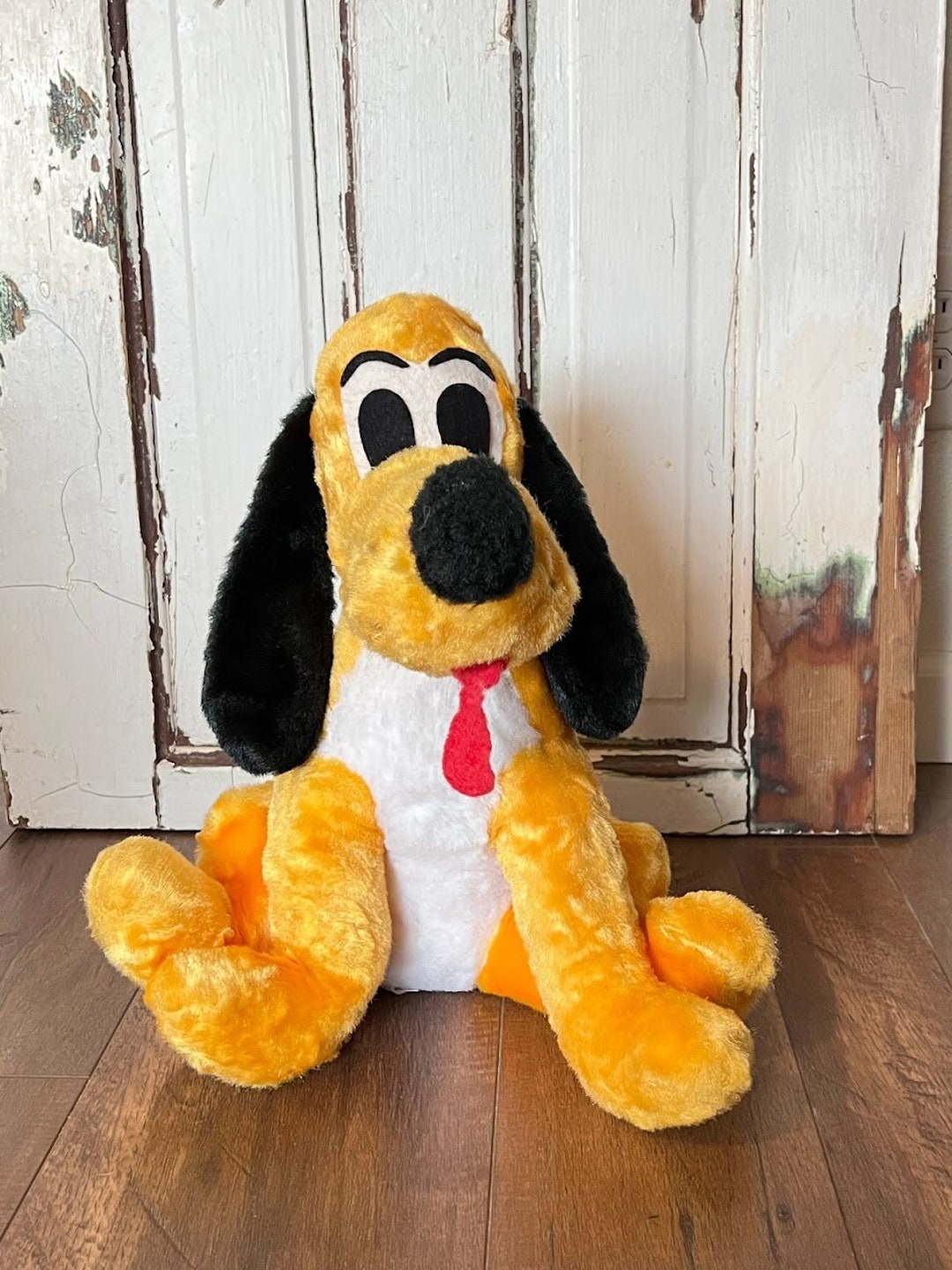 Vintage Stuffed Pluto by Walt Disney Distributing Co, Old Disney Parks ...