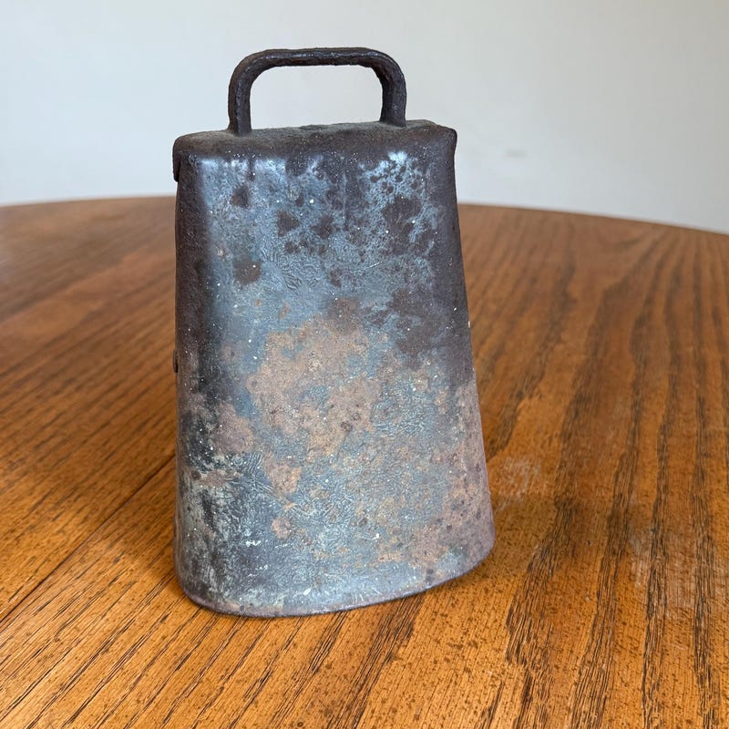 Antique Cow Bell - Etsy