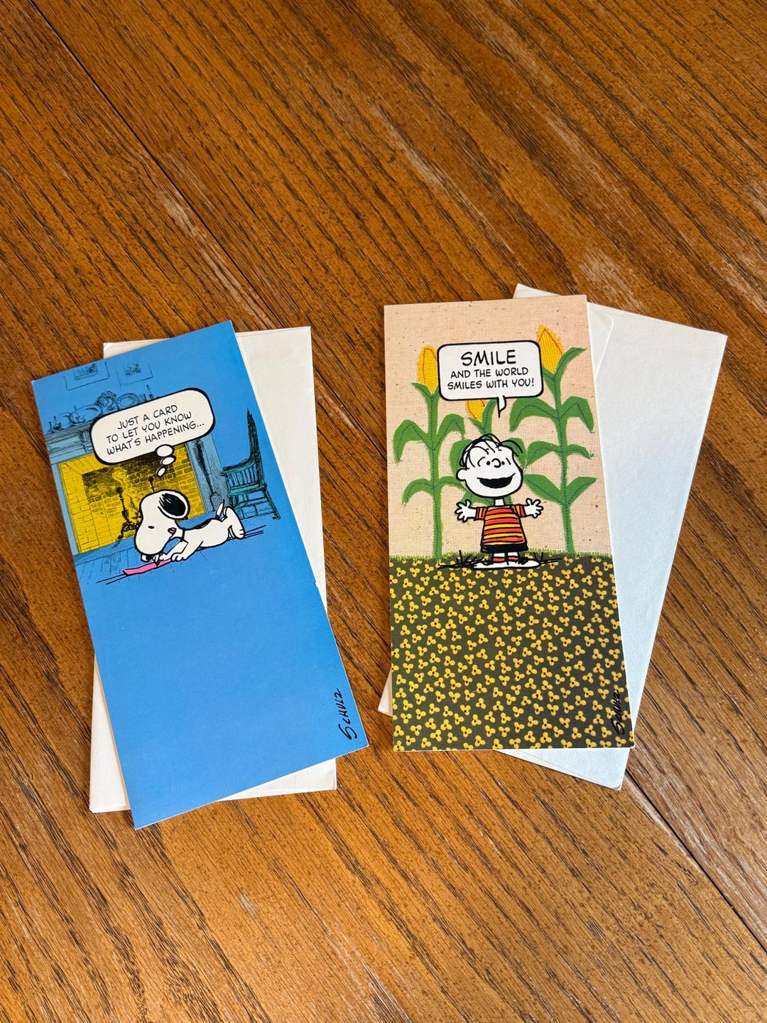 1958 Snoopy Greeting Cards, Vintage Hallmark Cards W/ Envelopes, New ...