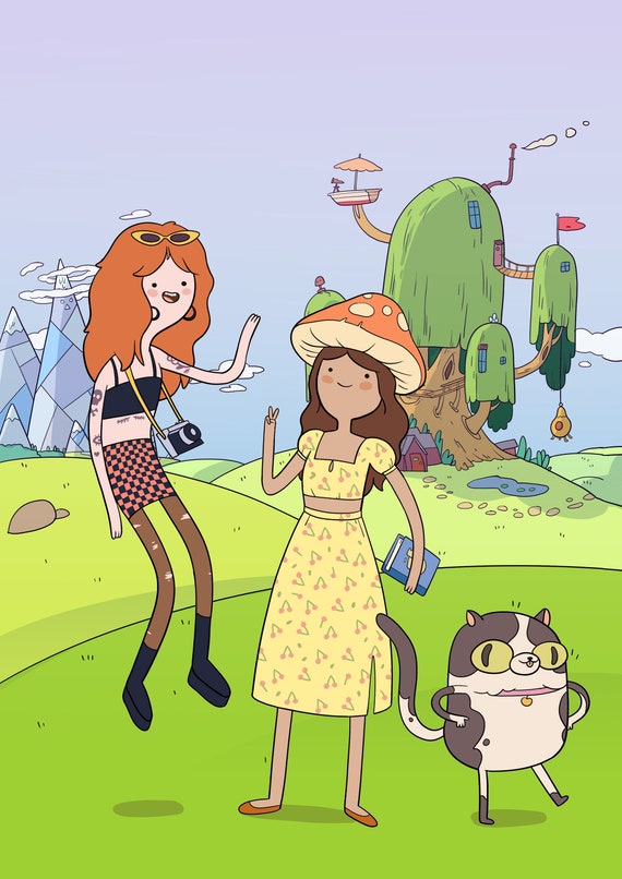 Adventure Time Custom Portrait - Etsy