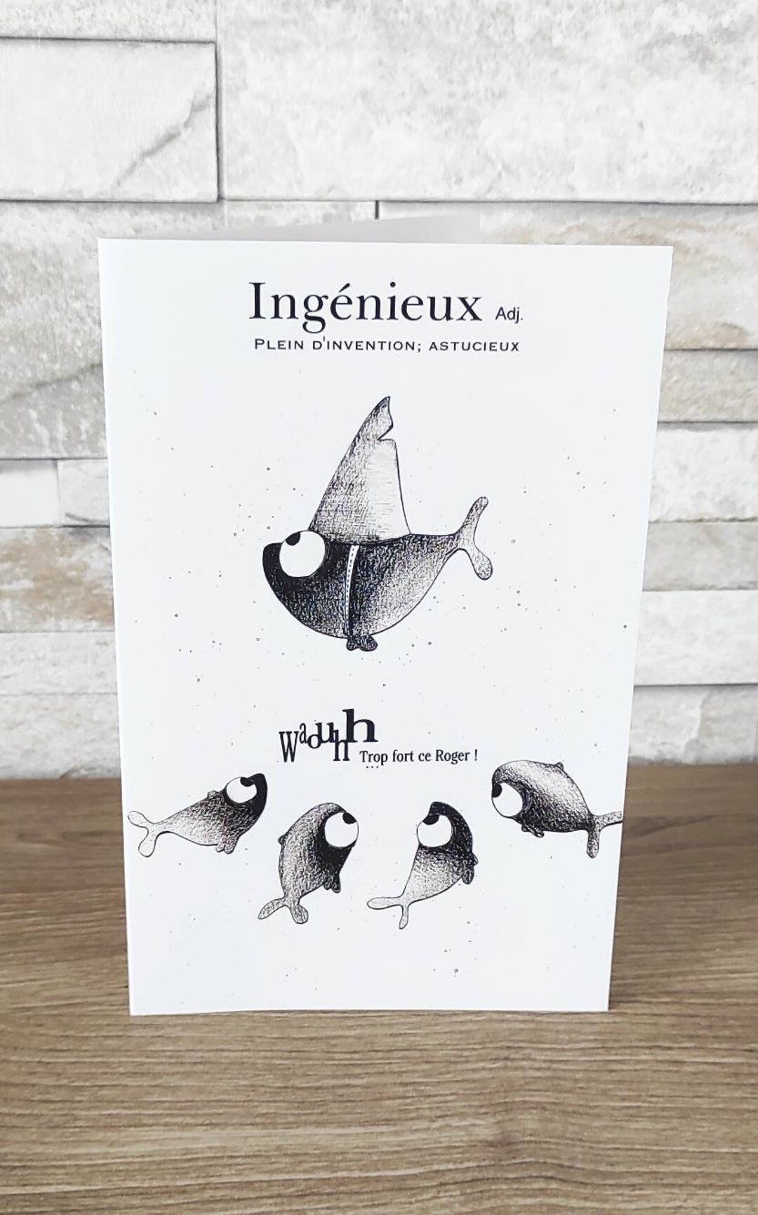 Ingenious Definition Card - Etsy
