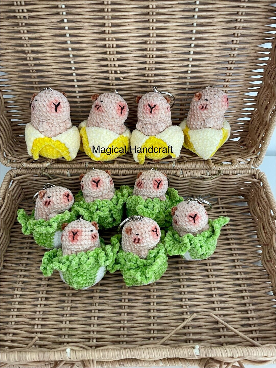 Capybara Inside Banana, Capybara Inside Cabbage - Etsy