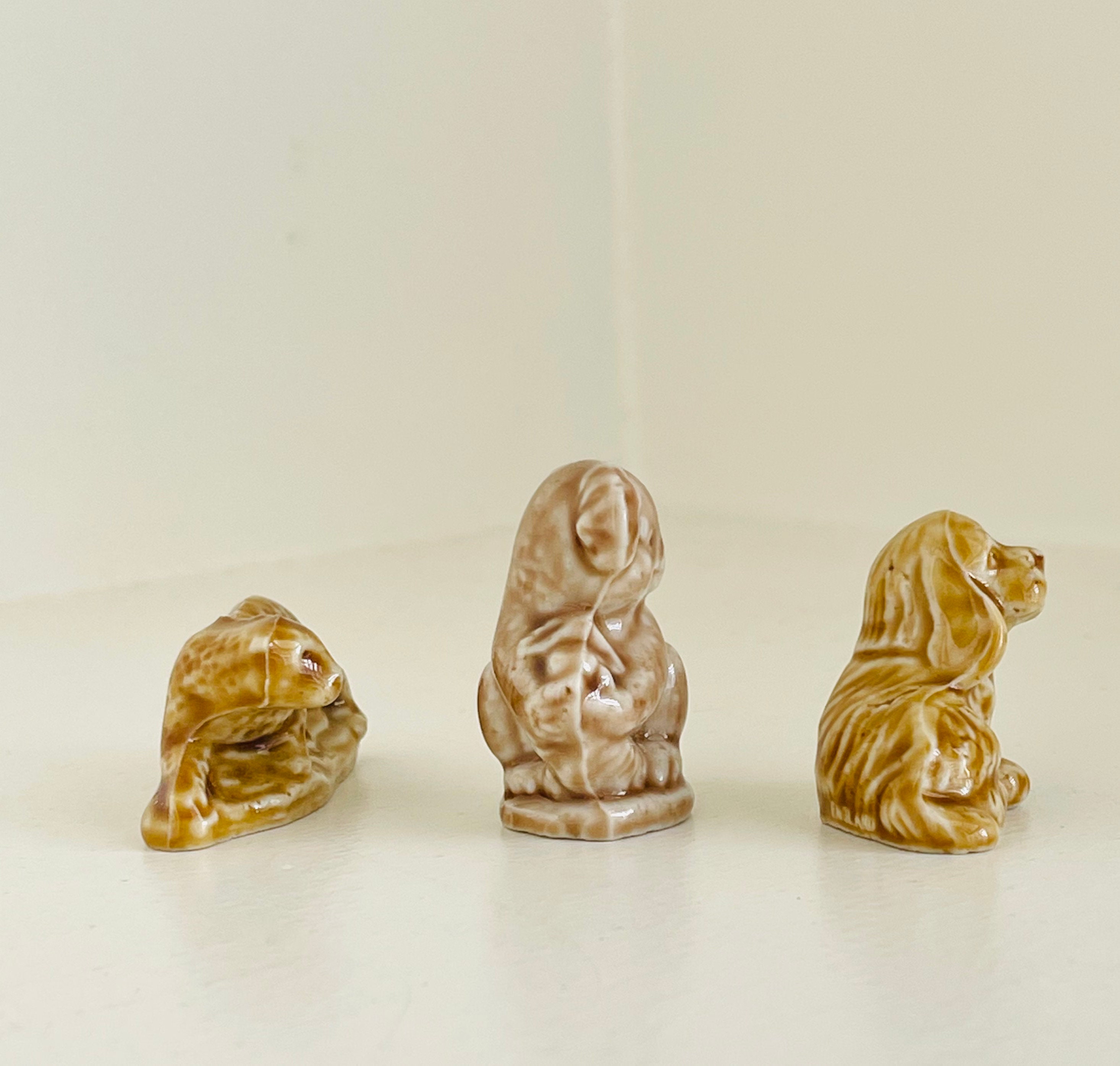 Set of Three Wade Collectible Animal Figurines - Etsy
