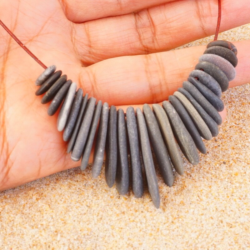 Beach Stone Jewelry - Etsy