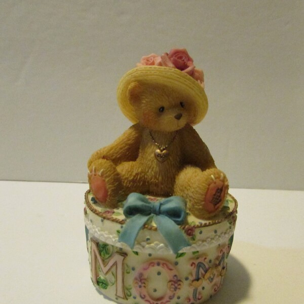 Cherished Teddies Figurines Mom Etsy