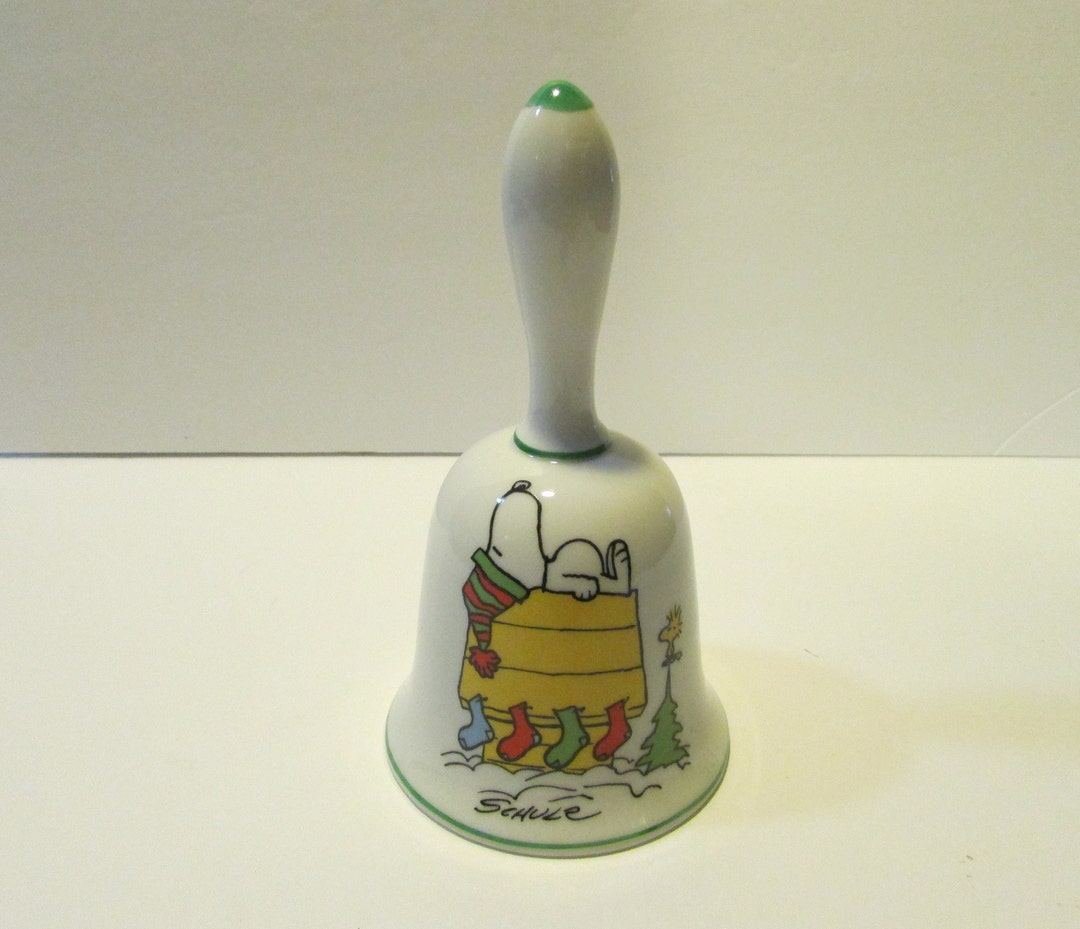 Vintage Christmas Snoopy and Woodstock Peanuts Bell 1973 United ...