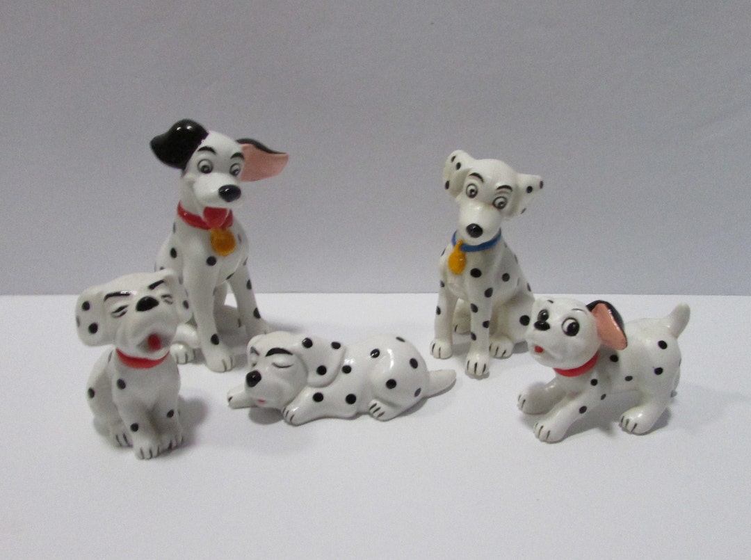 Vtg Lot Disney 101 Dalmatians Family Pogo Perdita Lucky Freckles Patch ...