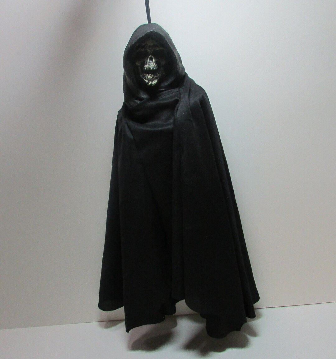 Vintage Halloween Skeleton Grim Reaper Paper Magic Group 2003 Hanging ...