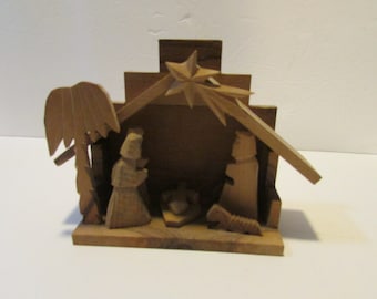 Small Manger Scene | Etsy