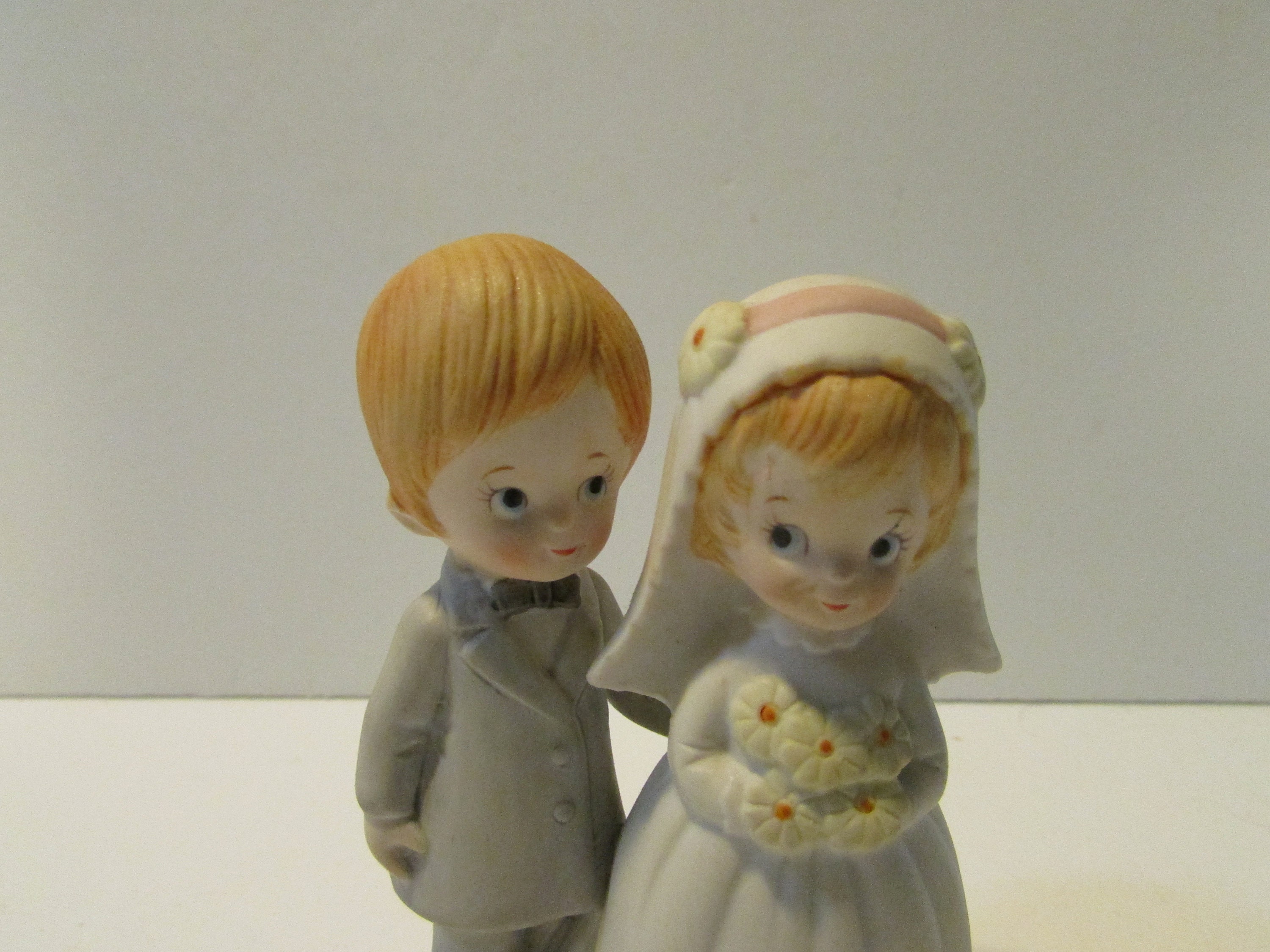 Vintage Lefton Christopher Collection Wedding Couple Bride and Groom ...