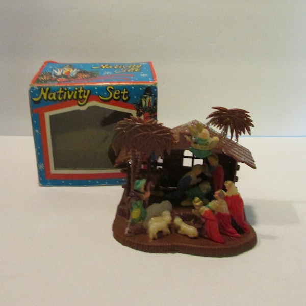 Plastic Nativity - Etsy