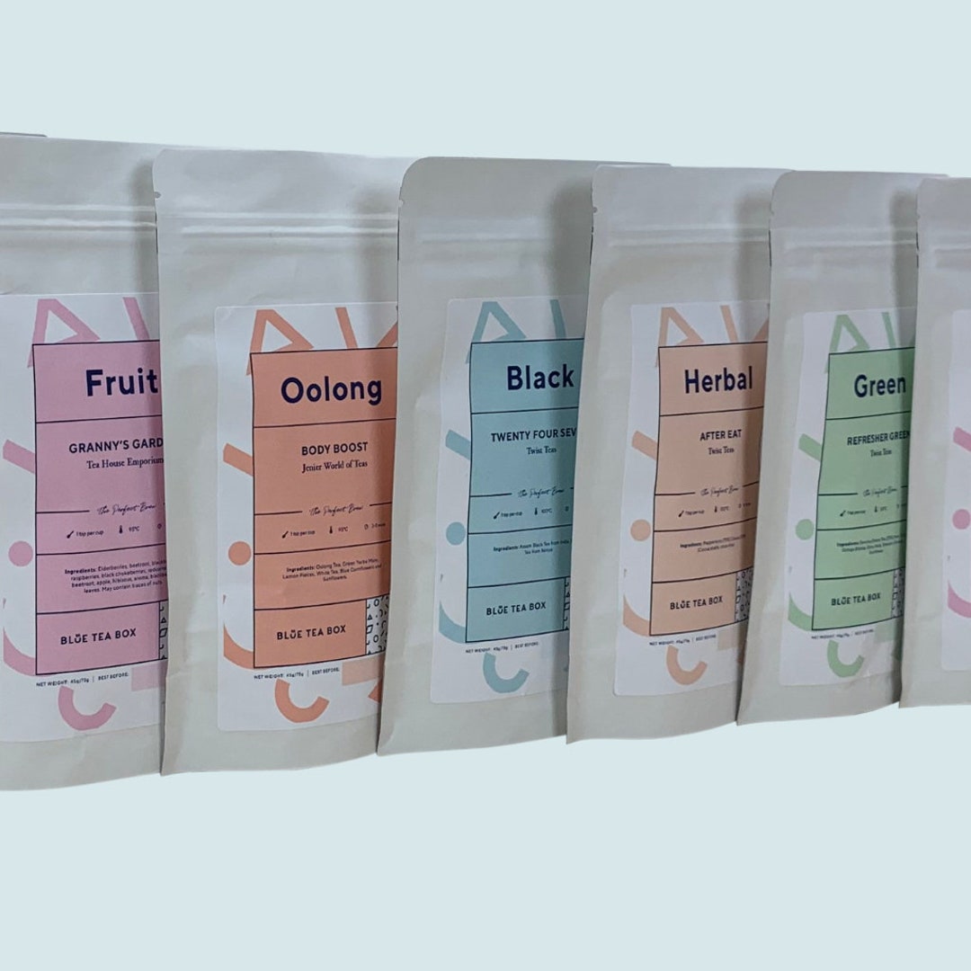 Three Month Luxury Tea Gift Box Subscription - Etsy