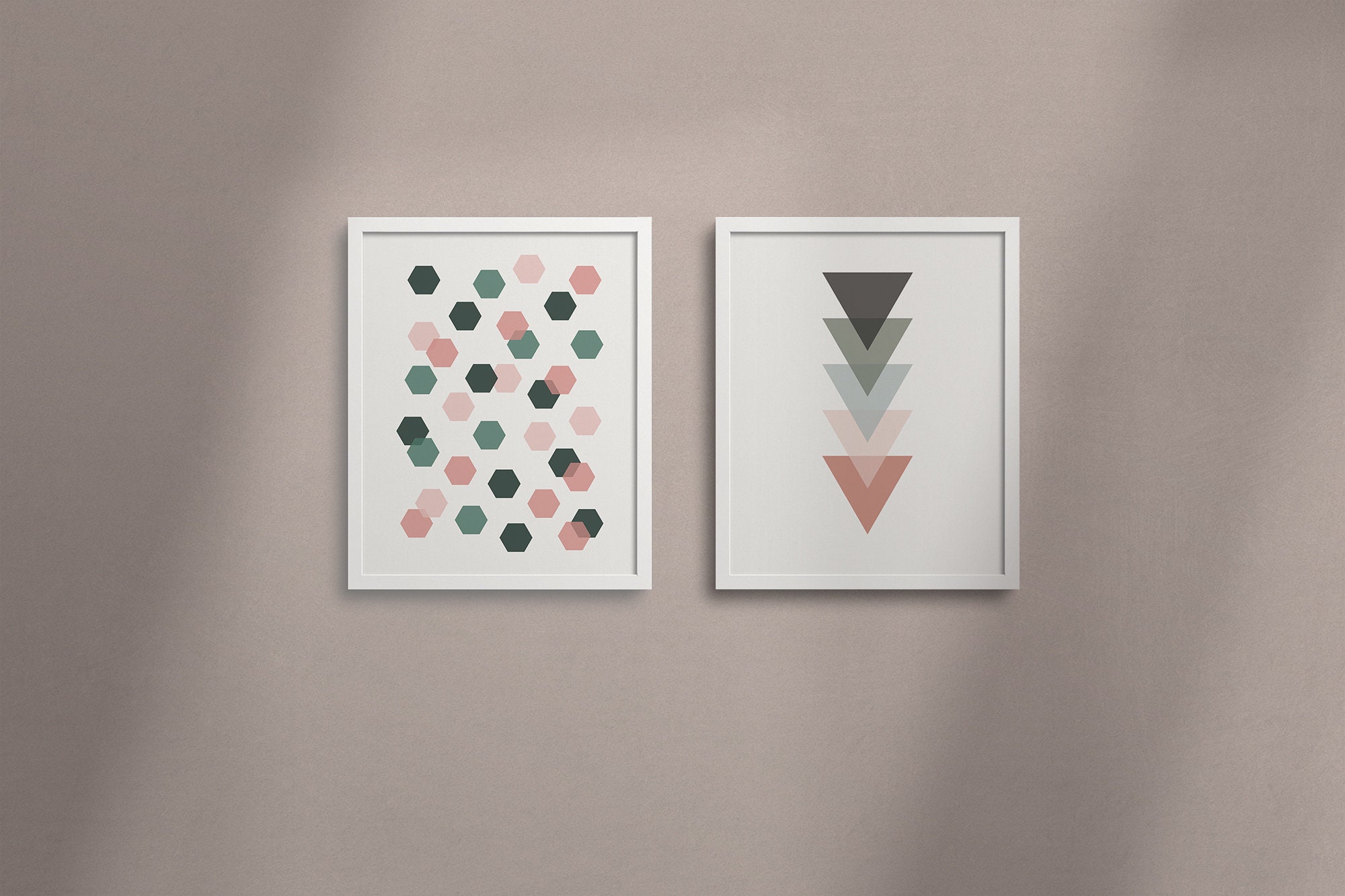 Polygon Modern Print Geometric Art Geometric Print - Etsy New Zealand