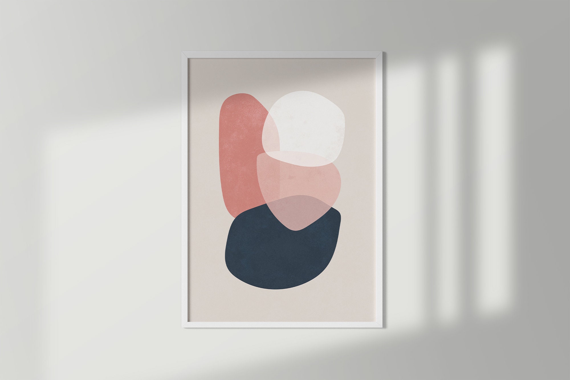 Geometrische Formen druckbare Wandkunst, abstrakte Digitaldruck Wandkunst, Druck Boho Dekor ...