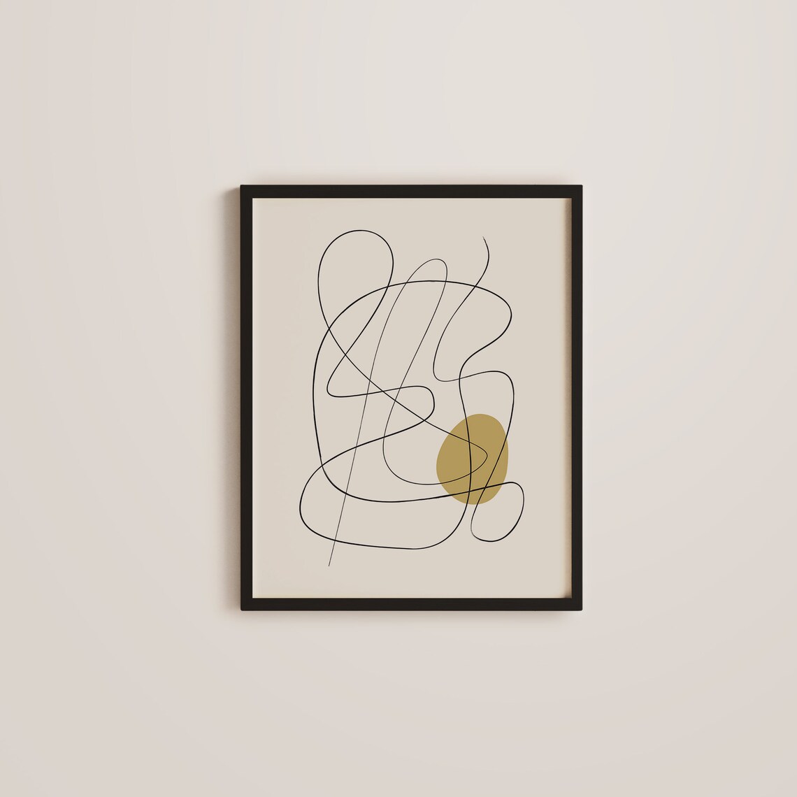 Abstract Line Art, Line Drawing Abstract Print, Printable Art, Abstract ...