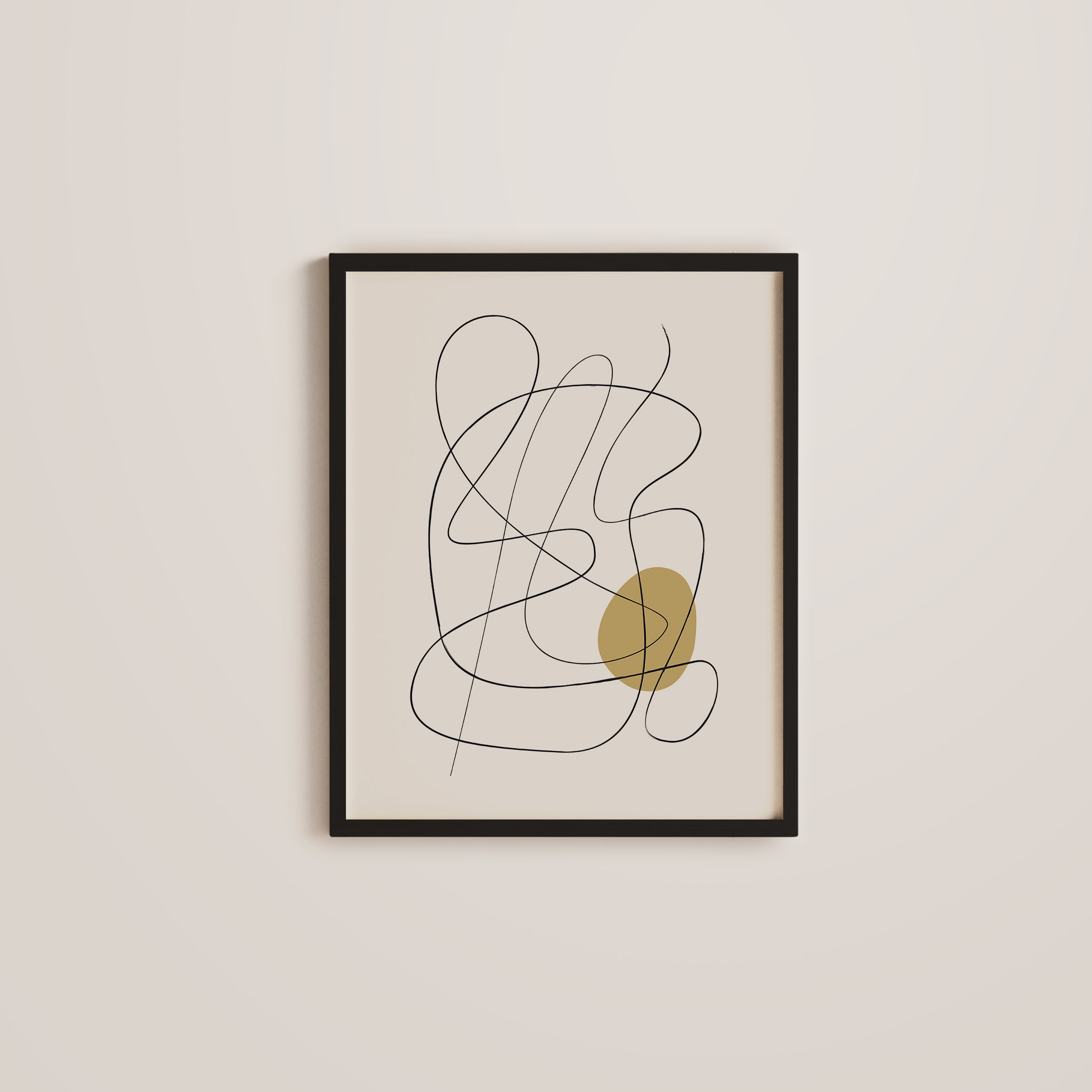 Abstract Line Art, Line Drawing Abstract Print, Printable Art, Abstract ...