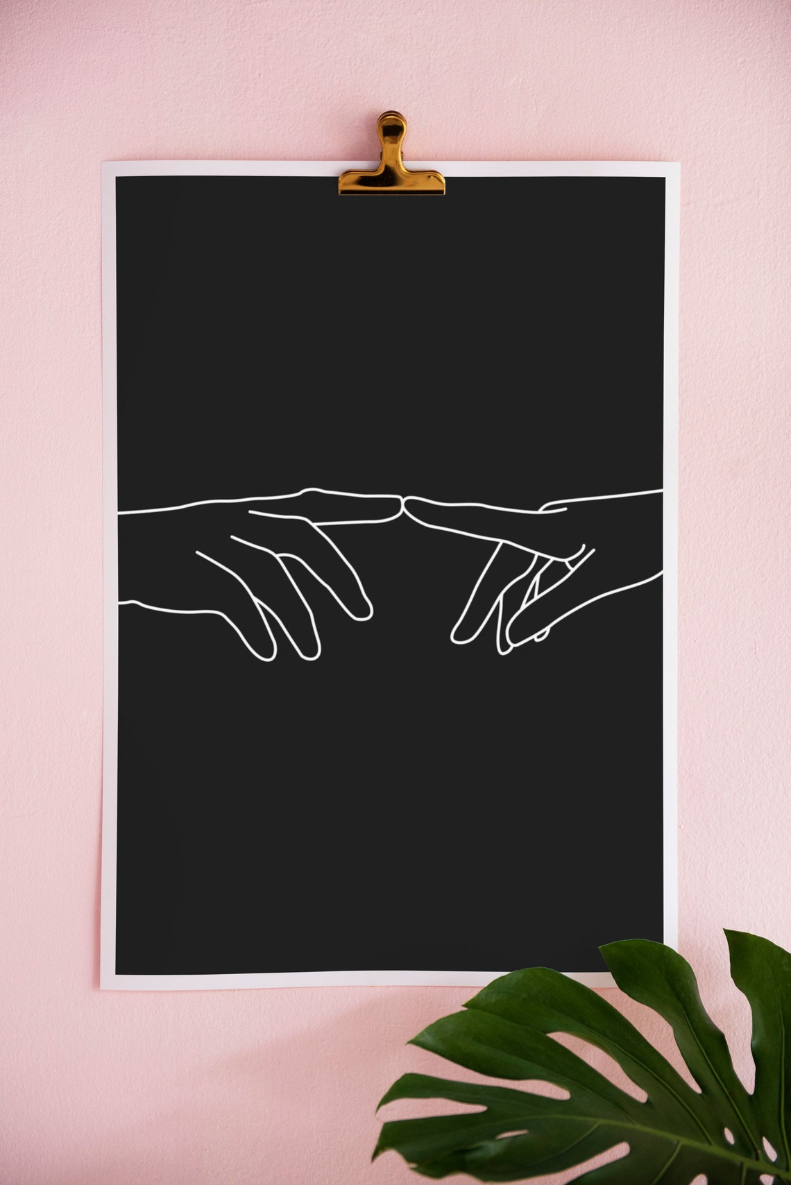 Hands Art Print Hands Line Art Hands Sketch Line Drawing - Etsy