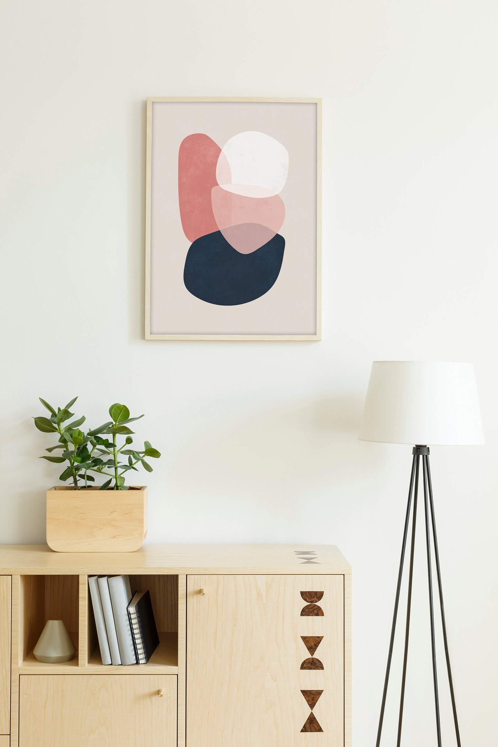 Geometrische Formen druckbare Wandkunst, abstrakte Digitaldruck Wandkunst, Druck Boho Dekor ...