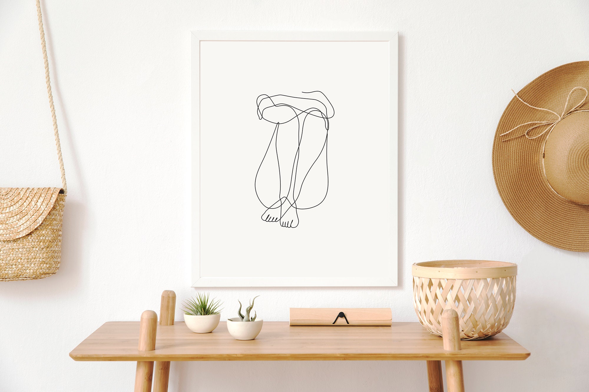 Set of 3 Prints Line Drawing Set One Line Drawing Prints - Etsy