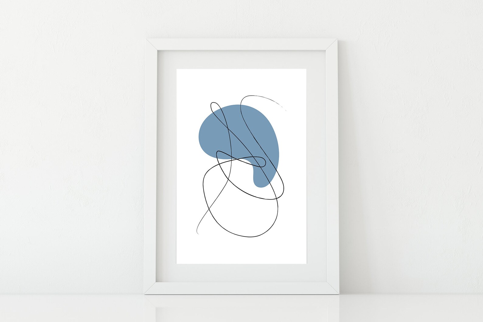 Set of 3 Wall Art Abstract Minimal Print Modern Abstract - Etsy