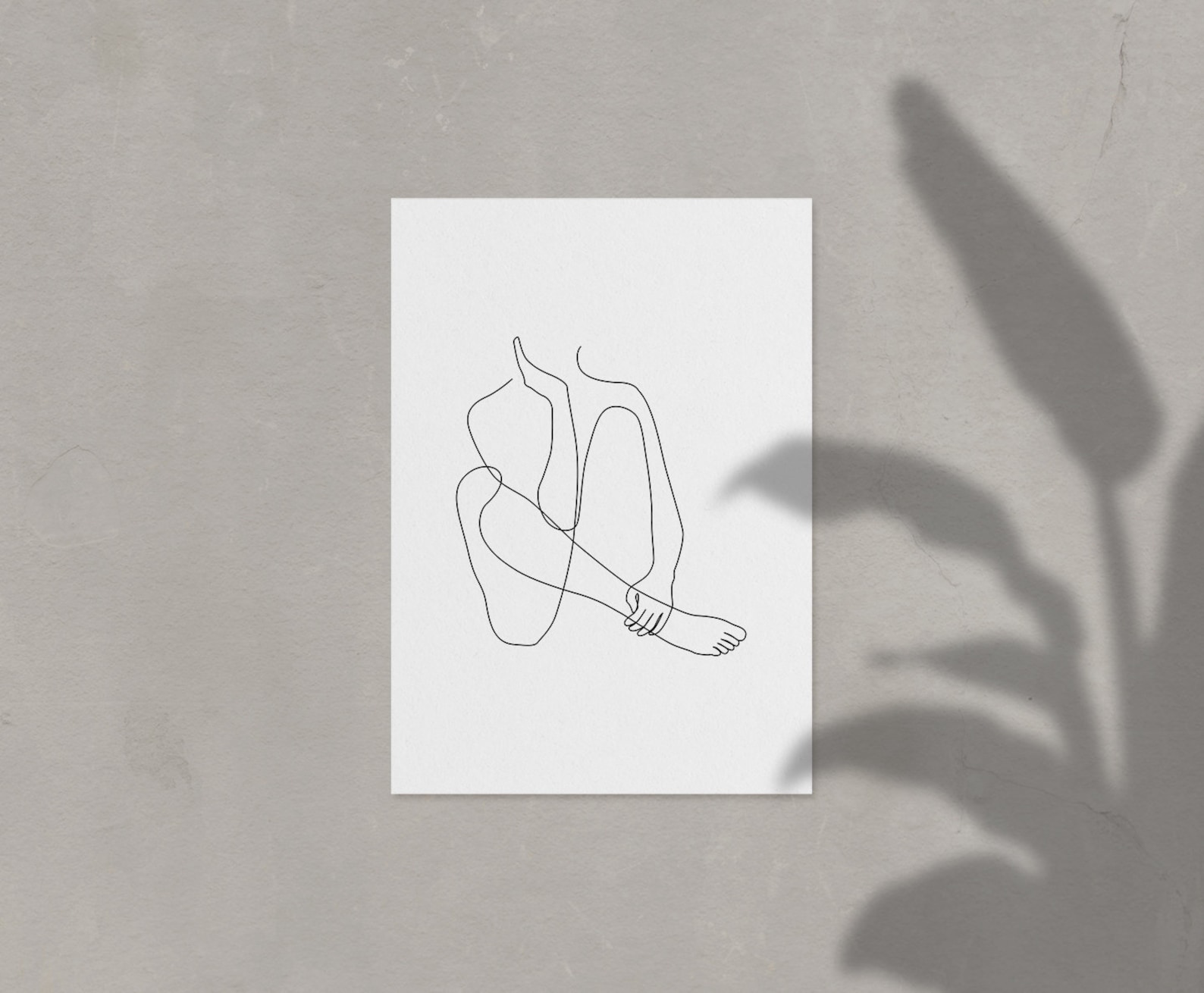 Set of 3 Prints Line Drawing Set One Line Drawing Prints - Etsy