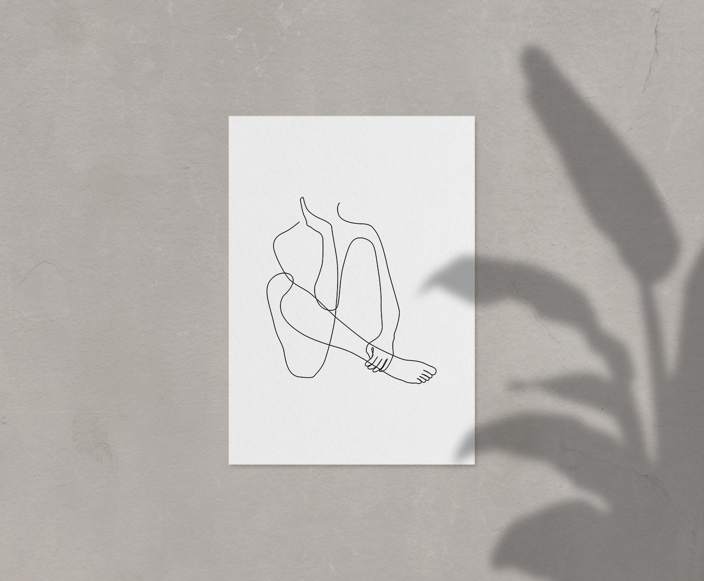 Set of 3 Prints Line Drawing Set One Line Drawing Prints | Etsy