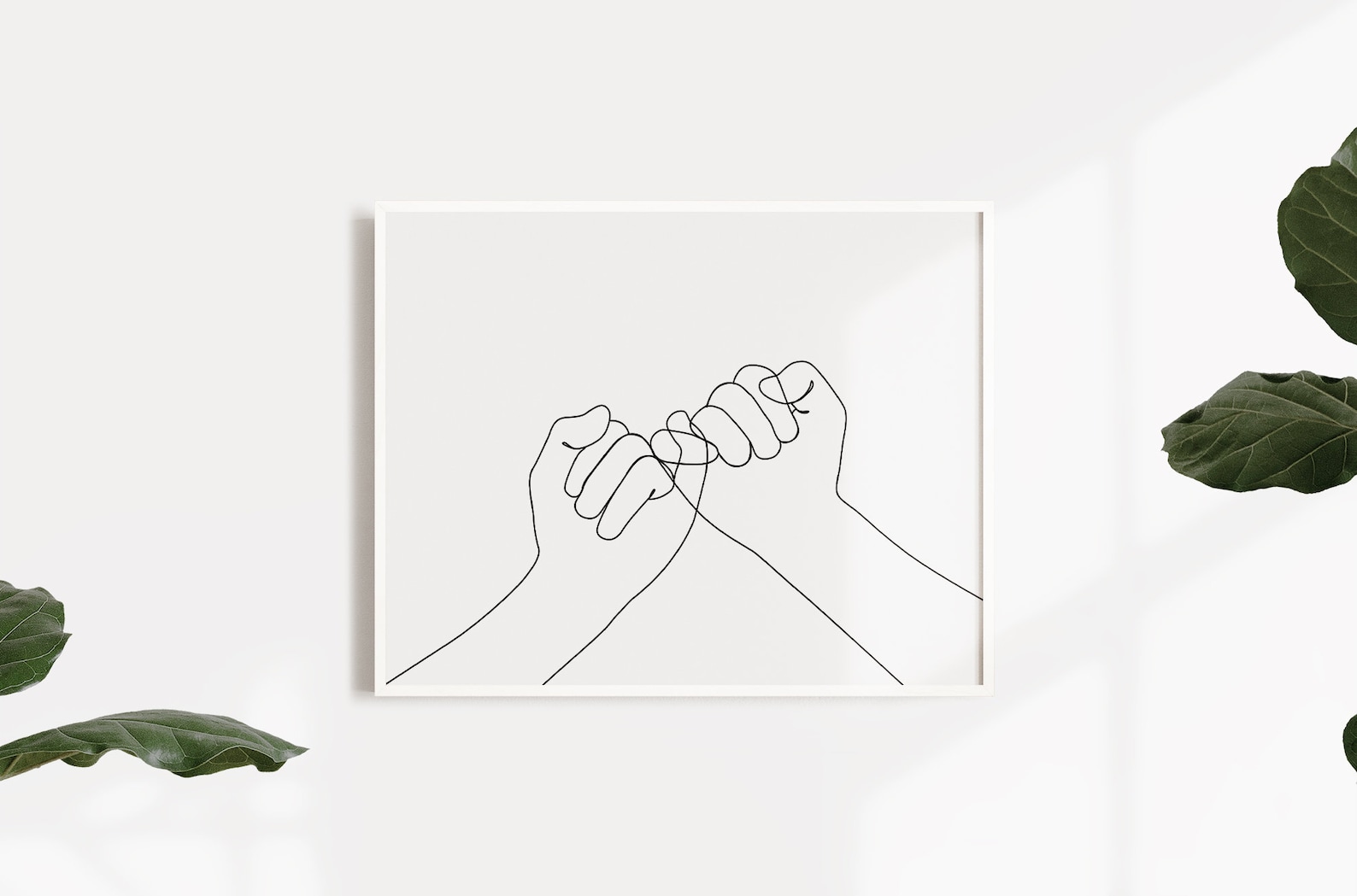 Hand Printable Sign Hand Swear Printable Sign One Line Pinky - Etsy