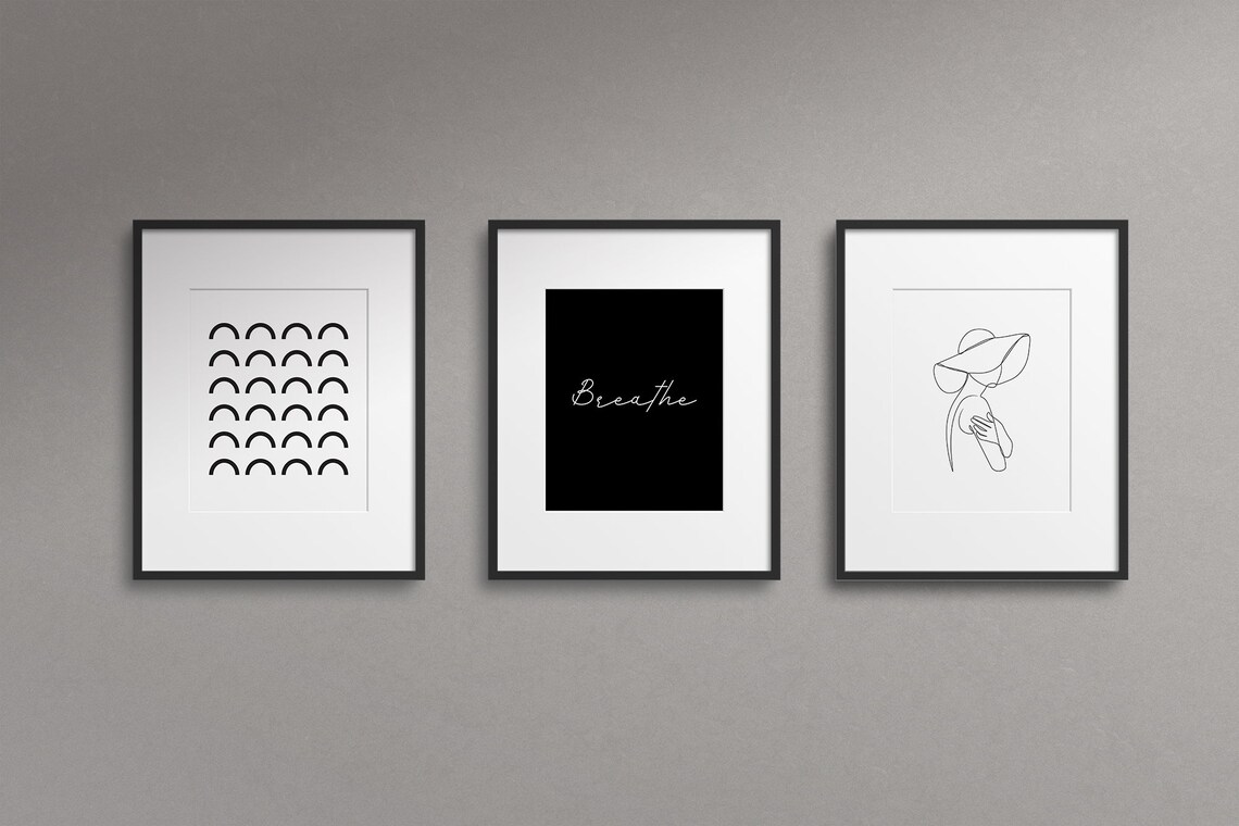 Breathe Print, Breath Printable, Breath Art, Printable Wall Art ...