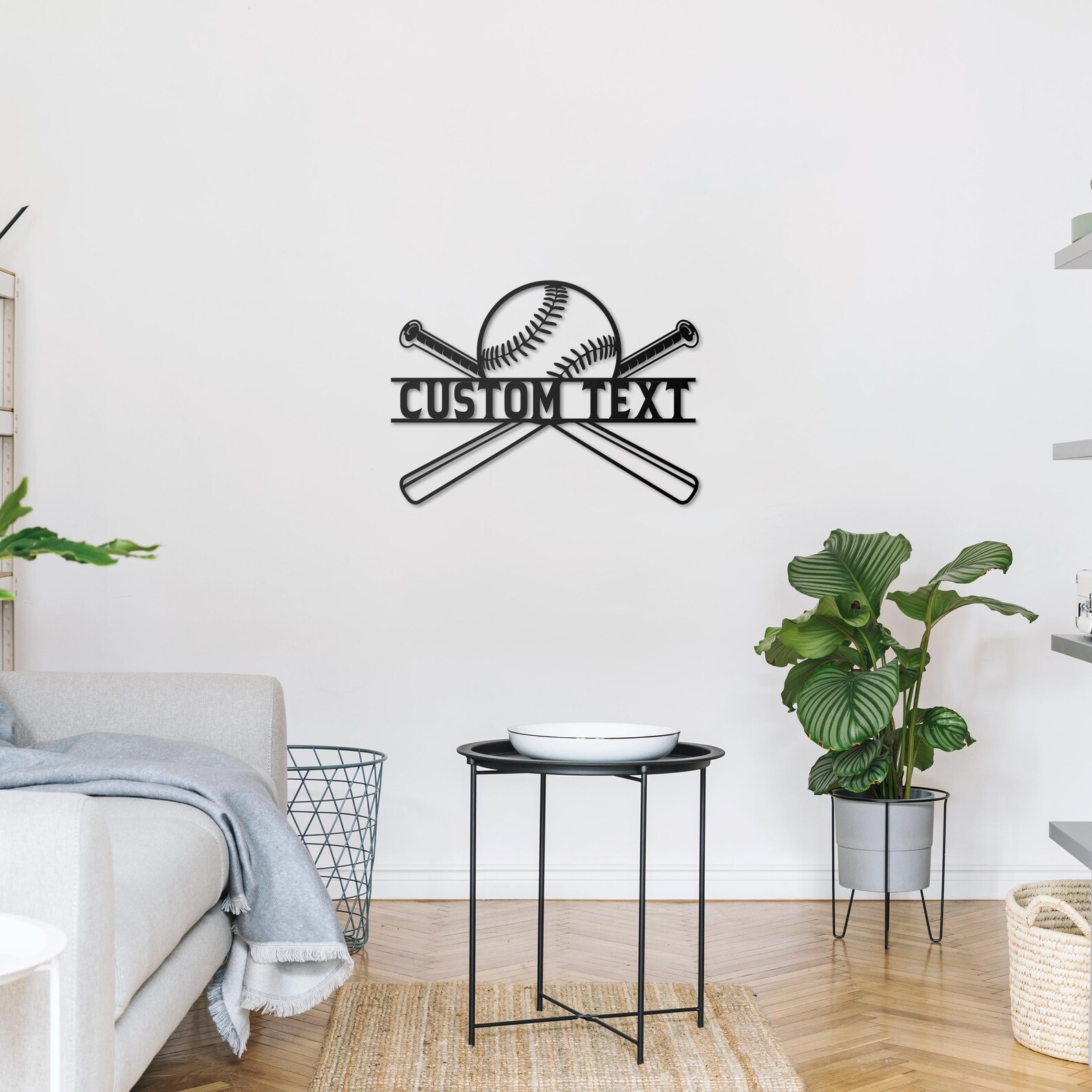 Personalized Baseball Metal Sign: Custom Sports Wall Art - Etsy