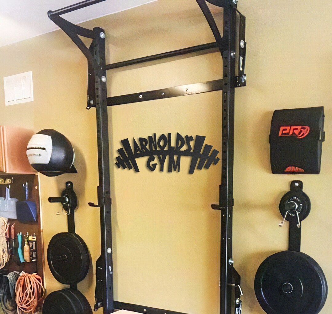 Personalized Gym Metal Wall Sign Gym Decor Personal - Etsy