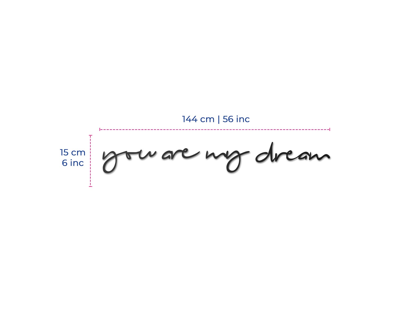 You Are My Dream Sign Metal Sign Metal Wall Decoration - Etsy