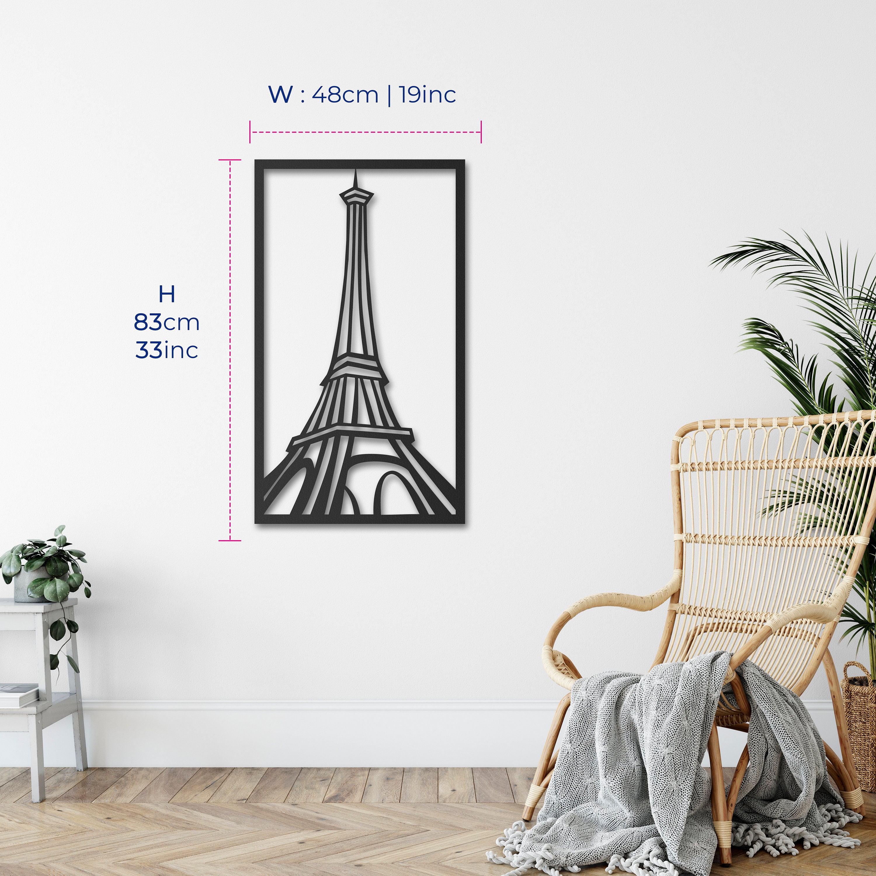 Eiffel Tower Metal Wall Art Metal Wall Decor Metal Wall Art - Etsy