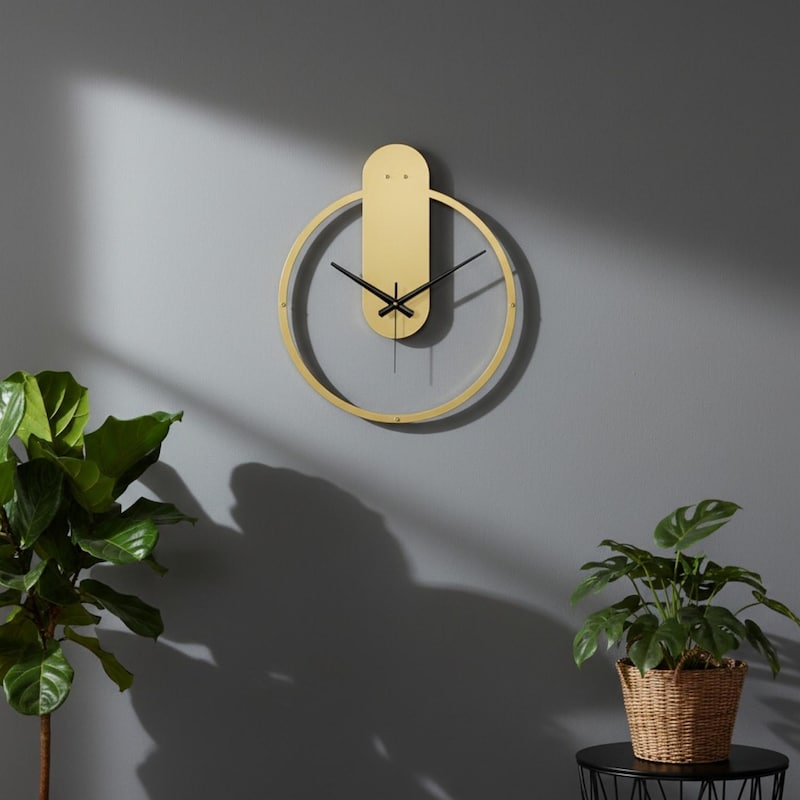Wall Clock Sculptural - Etsy
