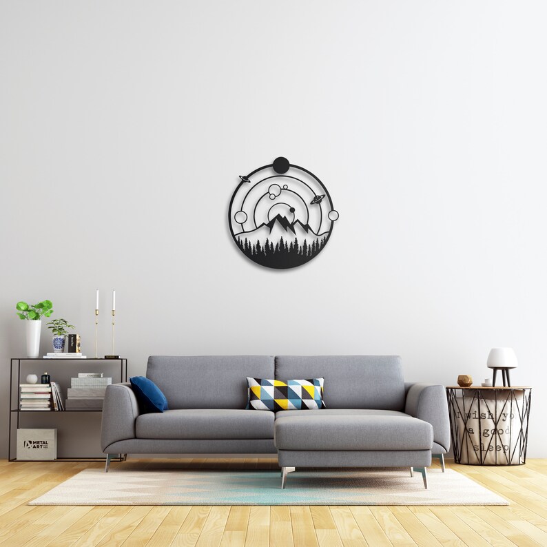 Space Wall Art Metal Wall Art Astronomy Gifts Space Gifts | Etsy