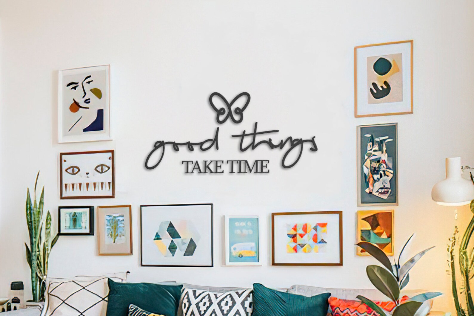 Good Things Take Time Metal Sign Metal Wall Decoration - Etsy