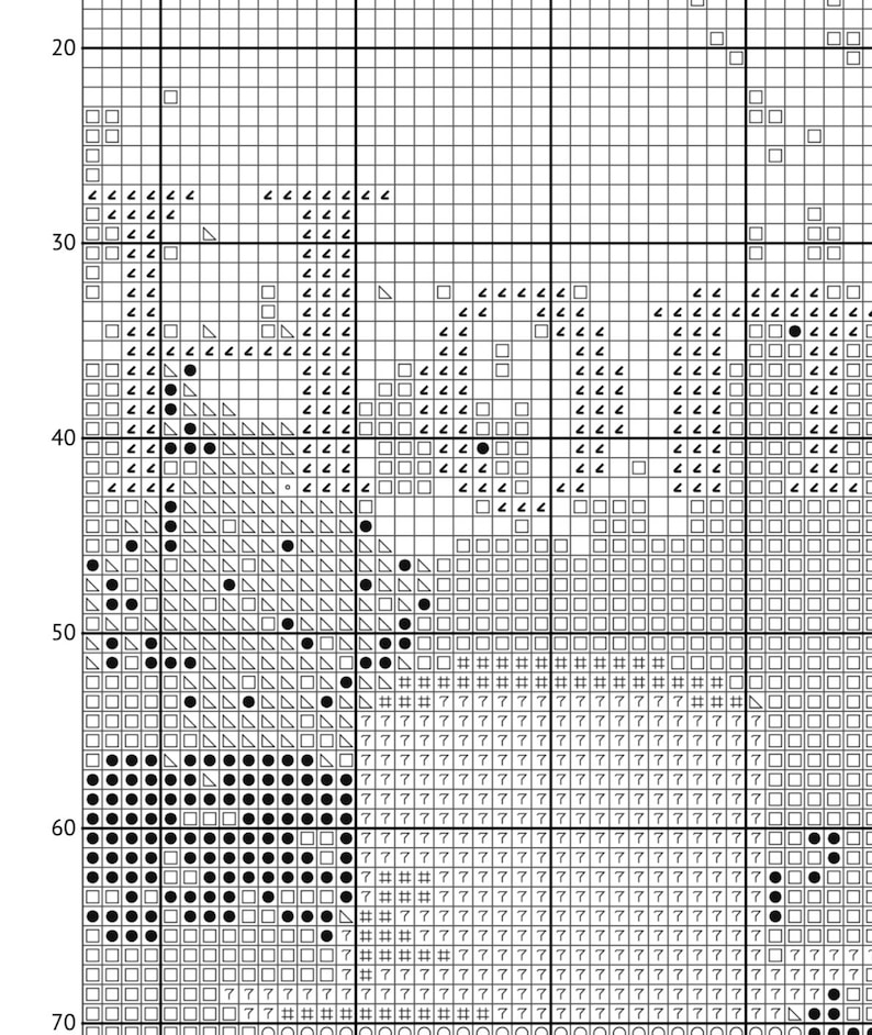 Art the Clown Terrifier Inspired, Cross Stitch Pattern, Digital ...
