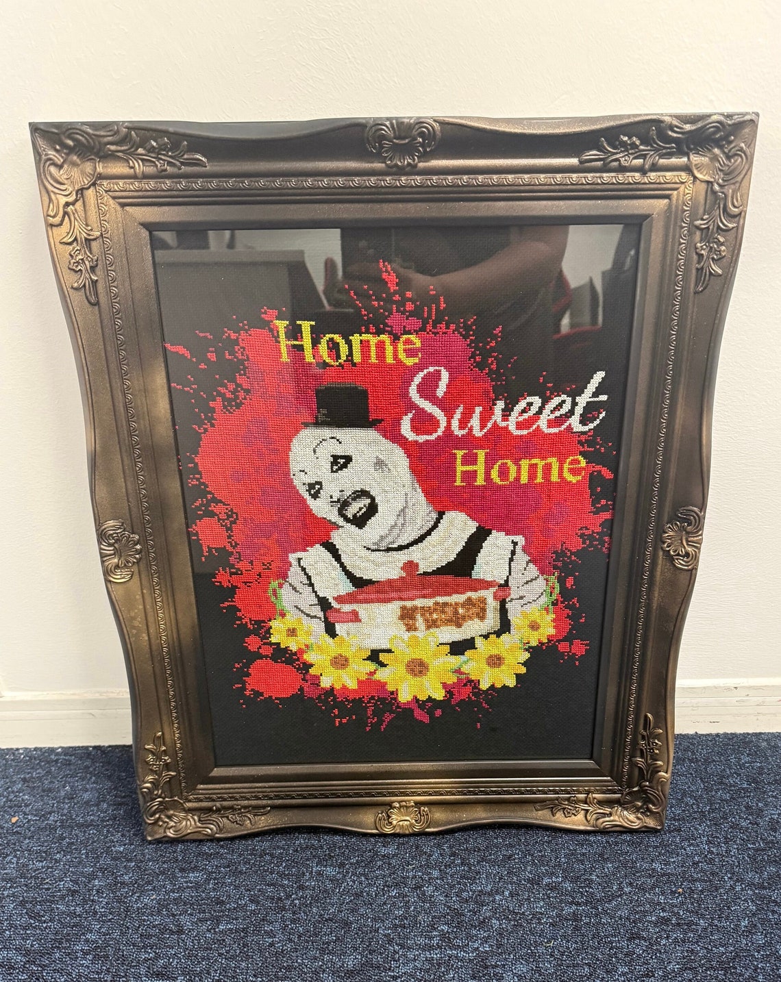 Art the Clown Terrifier, Cross Stitch Pattern, Digital Download, Horror ...