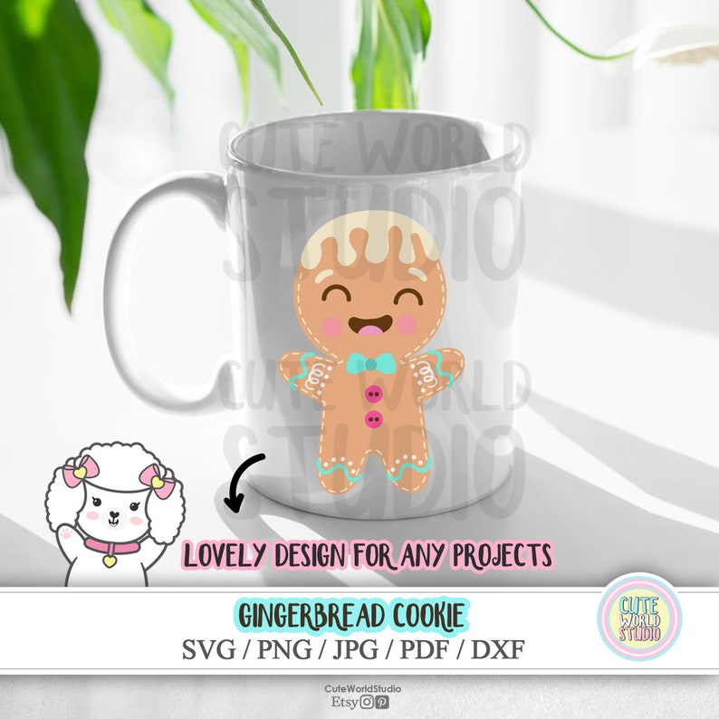 Gingerbread Cookie SVG / Clipart / Instant Download - Etsy