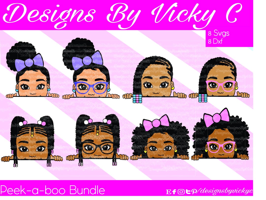Peekaboo Girl Bundle Peekaboo Girl Svg Peek a Boo Girl Peeking - Etsy ...