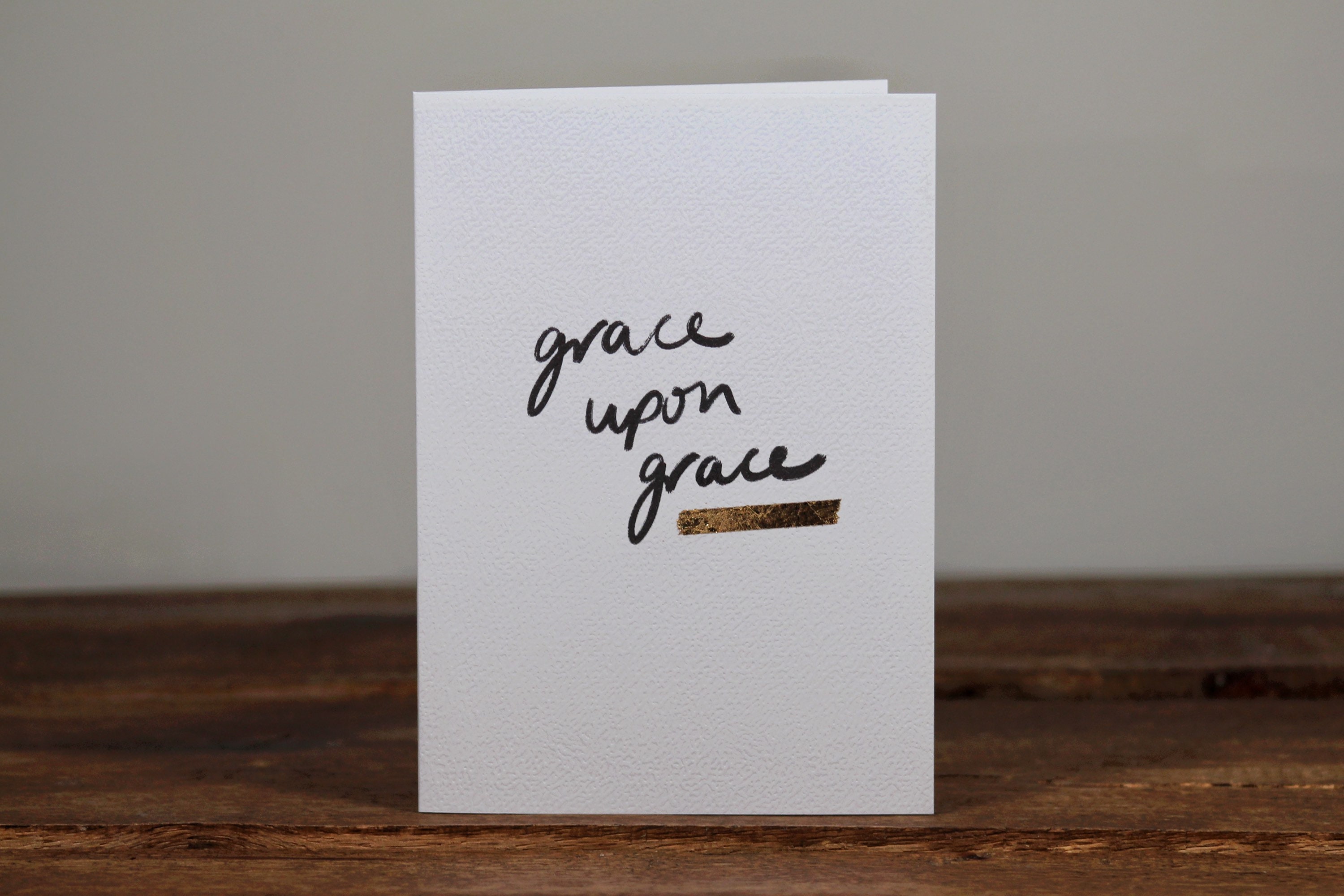 The Grace Card Quote