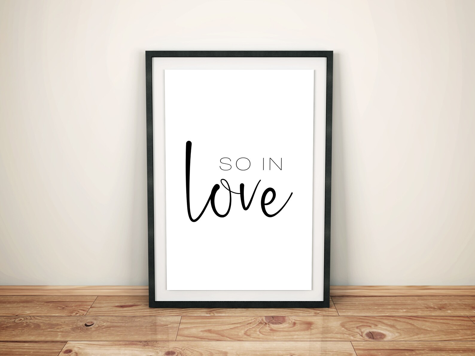 So In Love Sing So In Love Printable So In Love Poster Love | Etsy