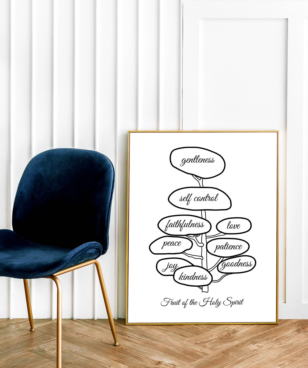 Fruit of the Holy Spirit Poster Print,love,joy,peace,gentleness,self ...
