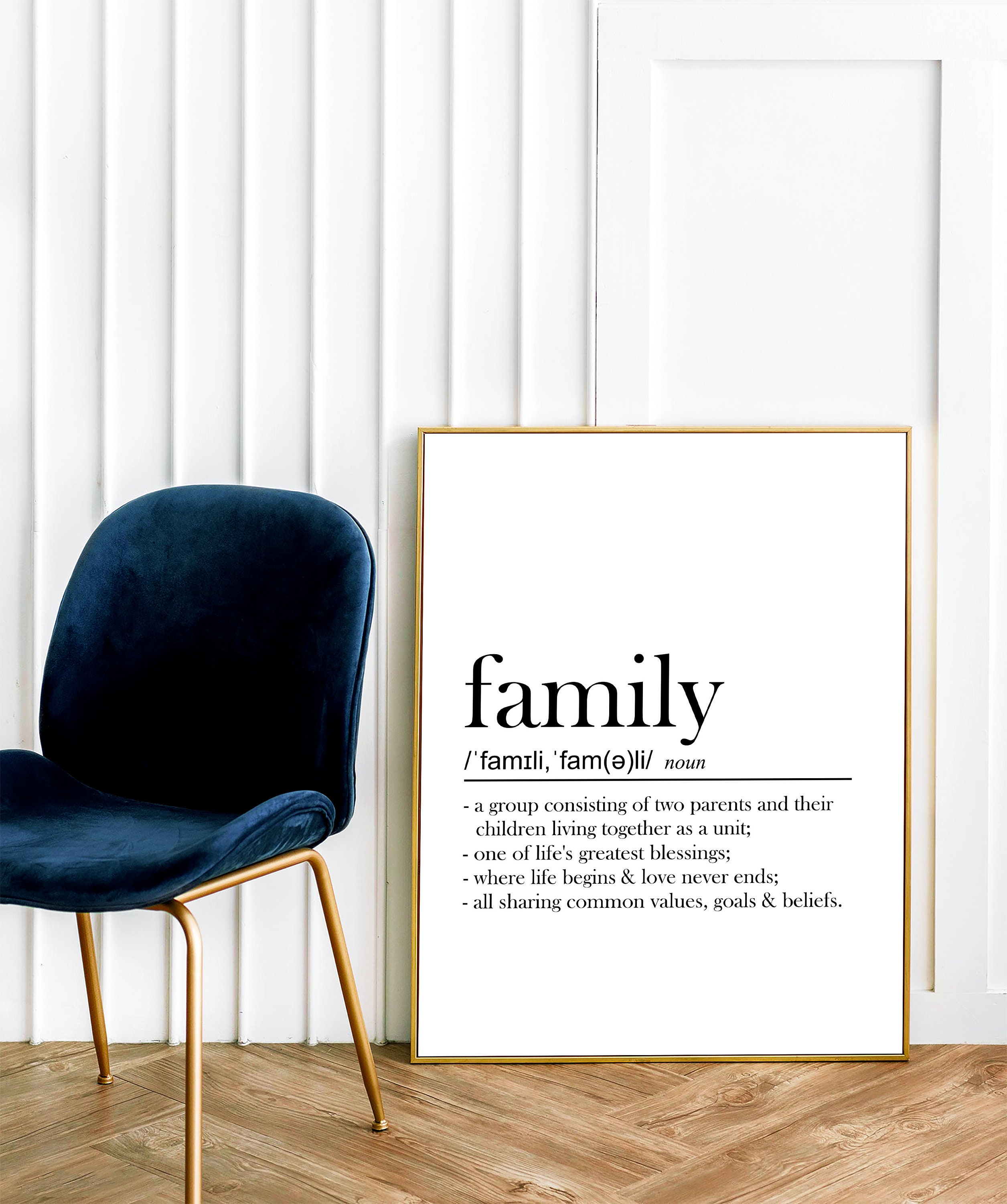 16х20 Family Dictionary Definition Quote Print Family Print | Etsy