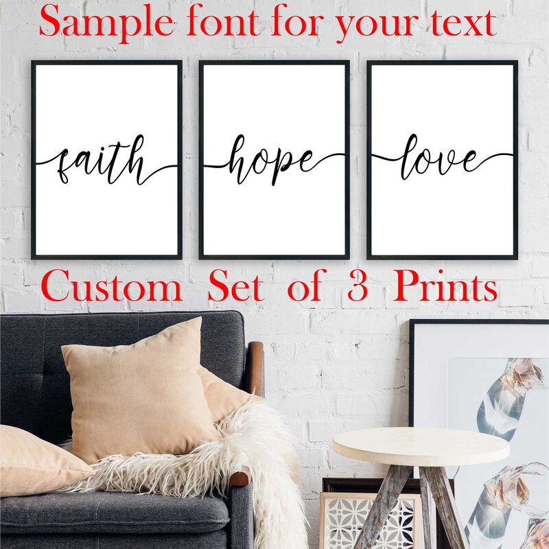 Word Print - Etsy