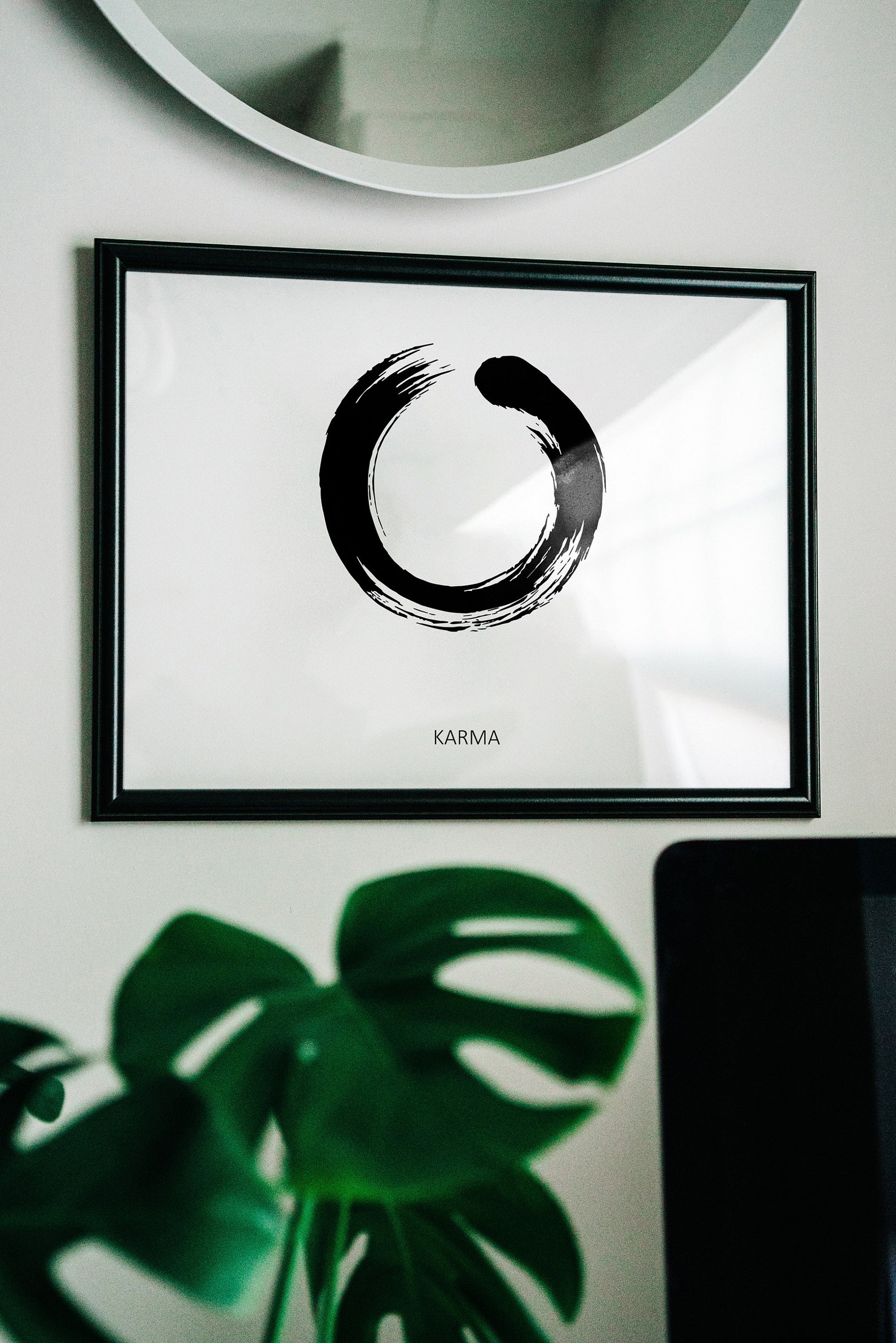 Karma Sign, Karma Print,yoga Print, Karma Wall Art, Karma Quote Wall ...