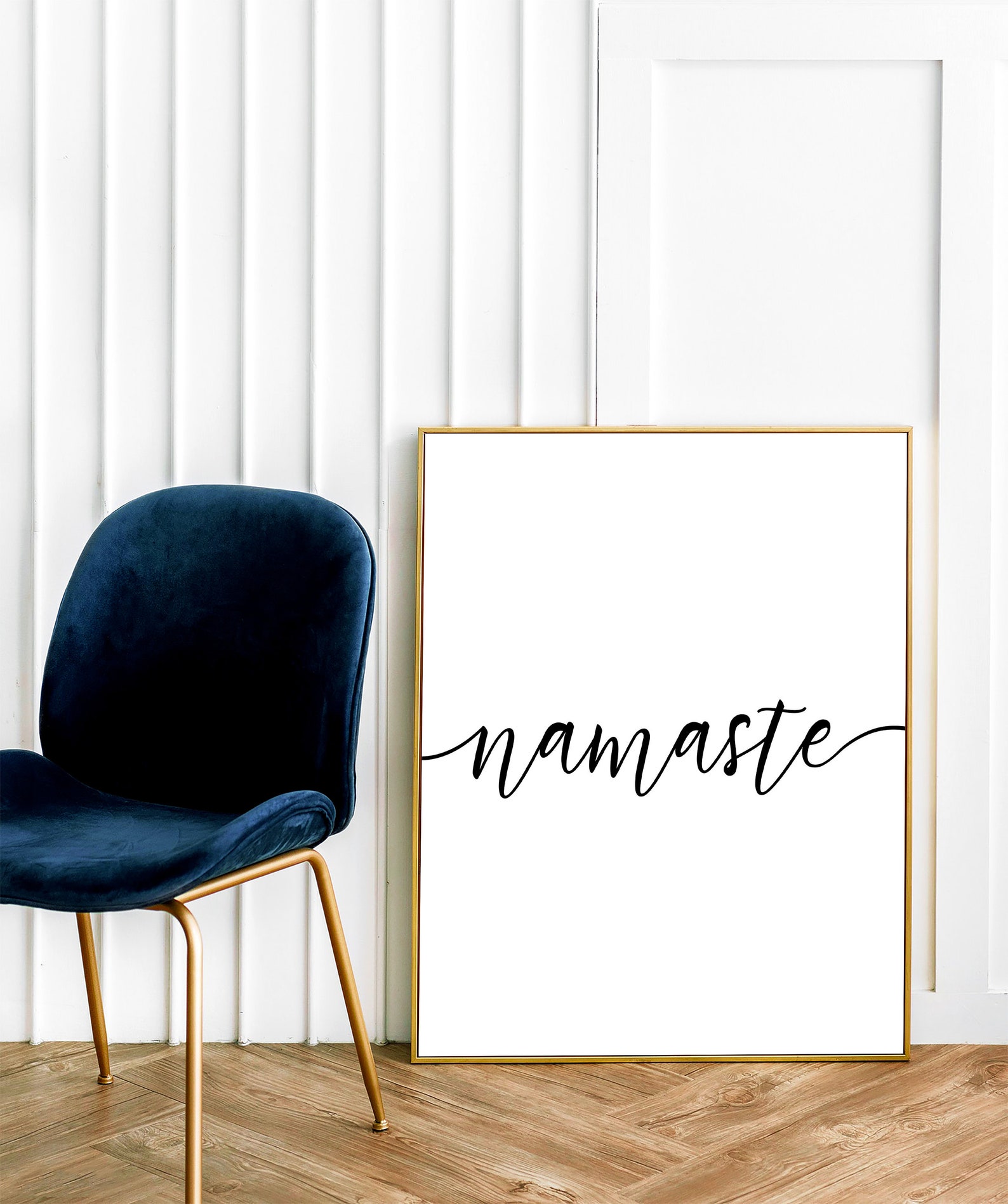 Namaste Sign, Namaste Print,namaste Wall Art Poster,bedroom Decor ...